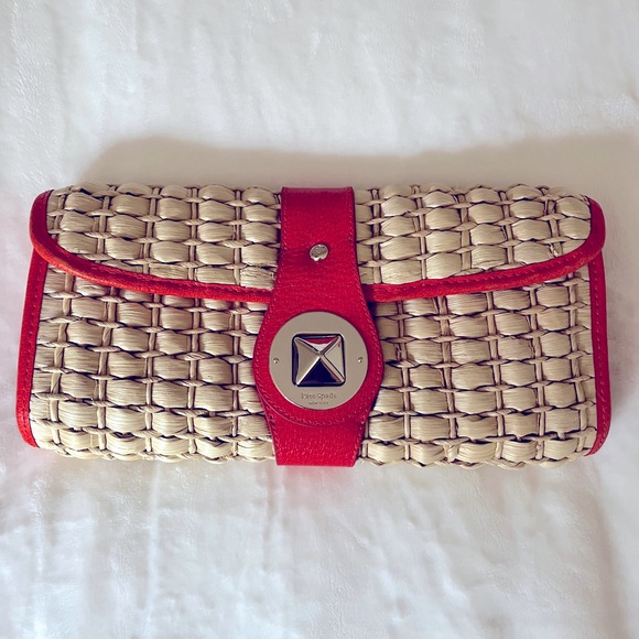 kate spade | Bags | New Kate Spade Ava Clutch In Coral | Poshmark